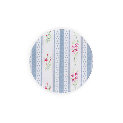 Proper Table James Vintage Floral Stripe Coaster (Set of 4) | West Elm