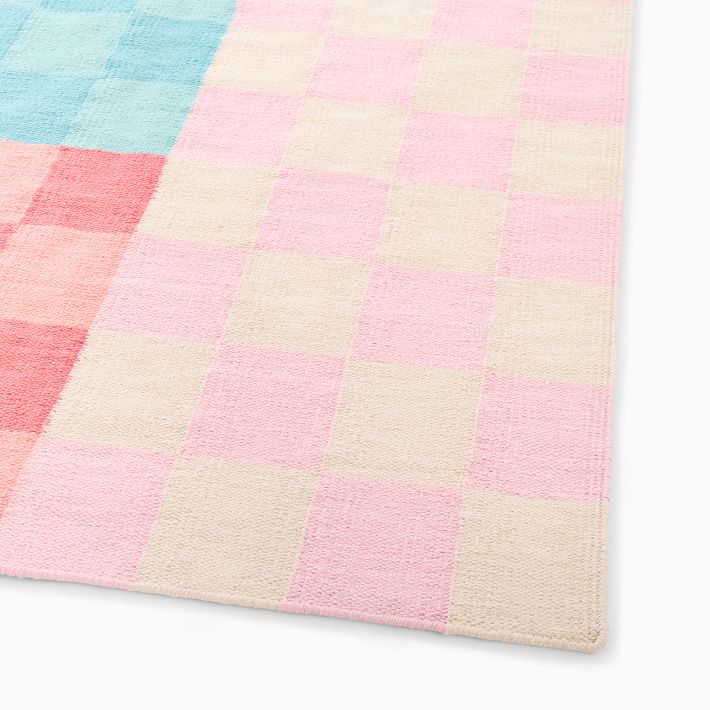 Checker Blocks Rug | West Elm