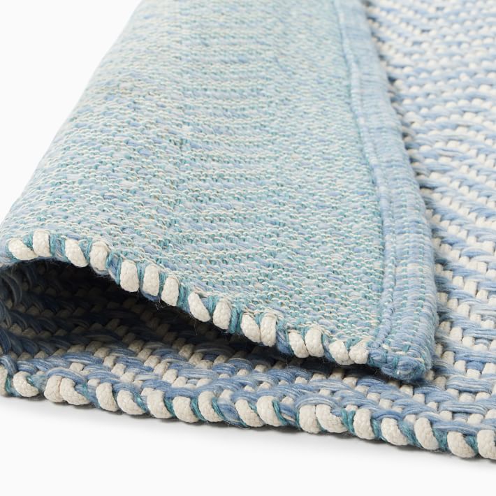 Rope Herringbone Outdoor Rug | West Elm