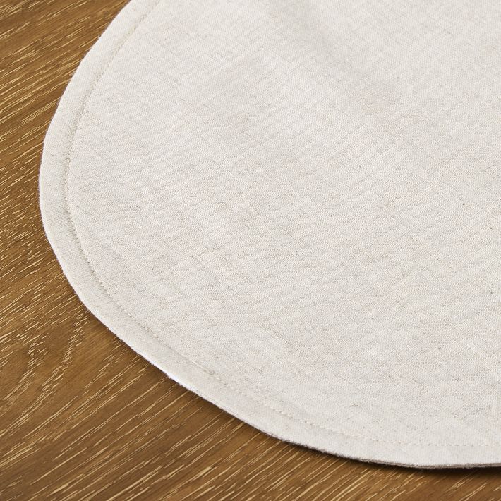 European Linen Oval Placemats | West Elm