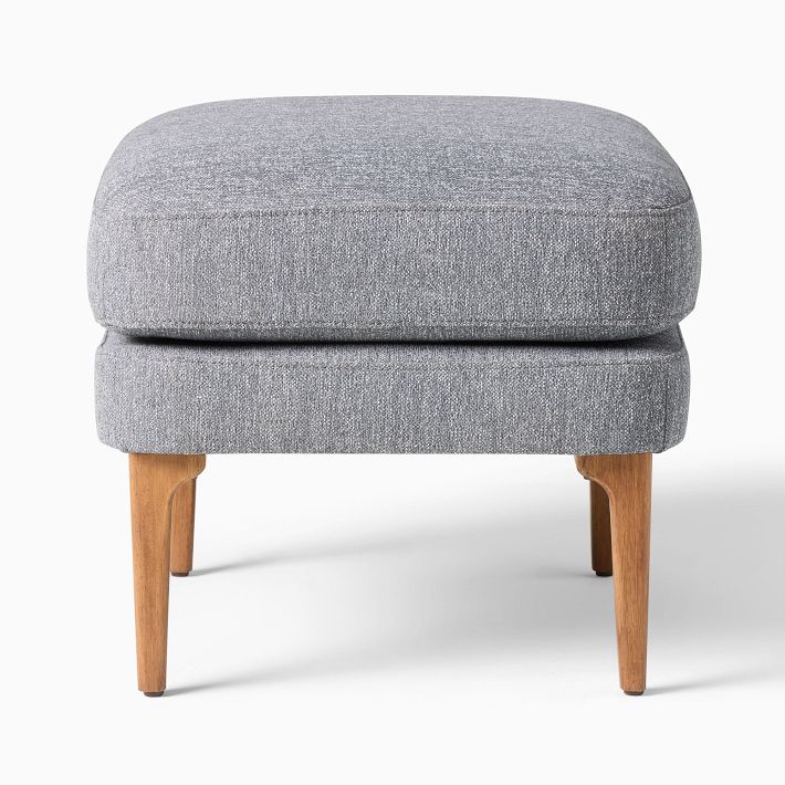 Auburn High-Back Chair Ottoman | West Elm