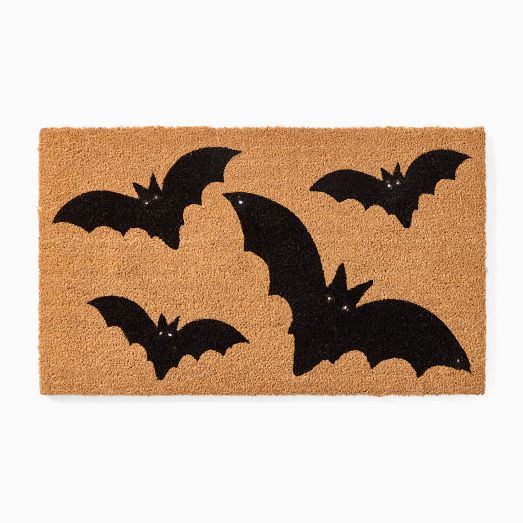 Light-Up Bats Doormat | West Elm