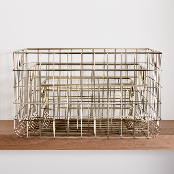 Quentin Metal Wire Baskets | West Elm