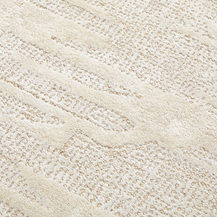Striated Glimmer Rug | West Elm