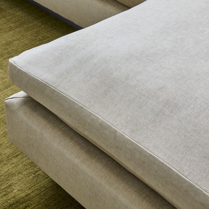 Harmony Double Wide Chaise Sectional | Sofa With Chaise | West Elm