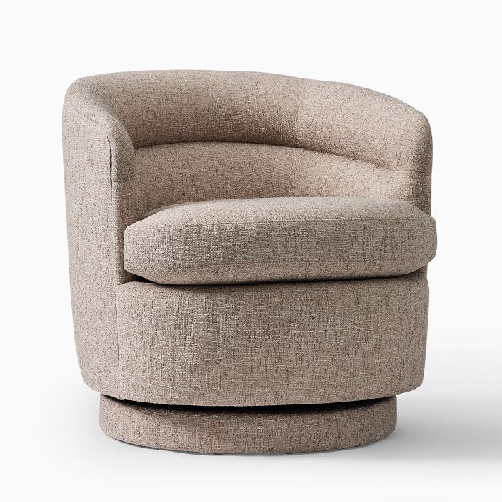 Viv Swivel Chair | West Elm