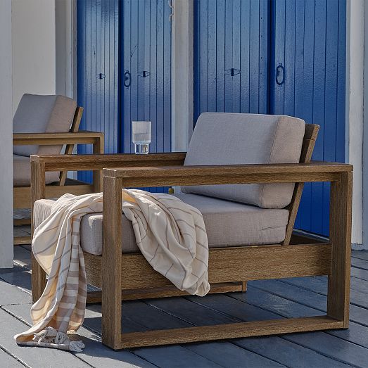 Portside Outdoor Lounge Chair | West Elm