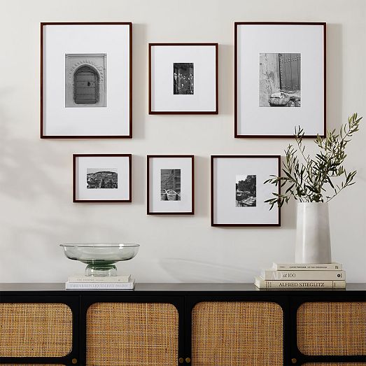 The Standard Organic Gallery Frames Set (Set of 6) | West Elm