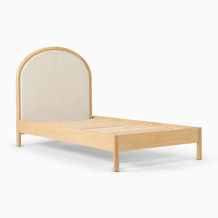 Upholstered Wood Arches Bed | West Elm