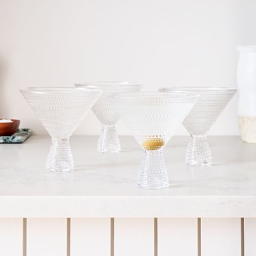 West Elm Martini Glasses