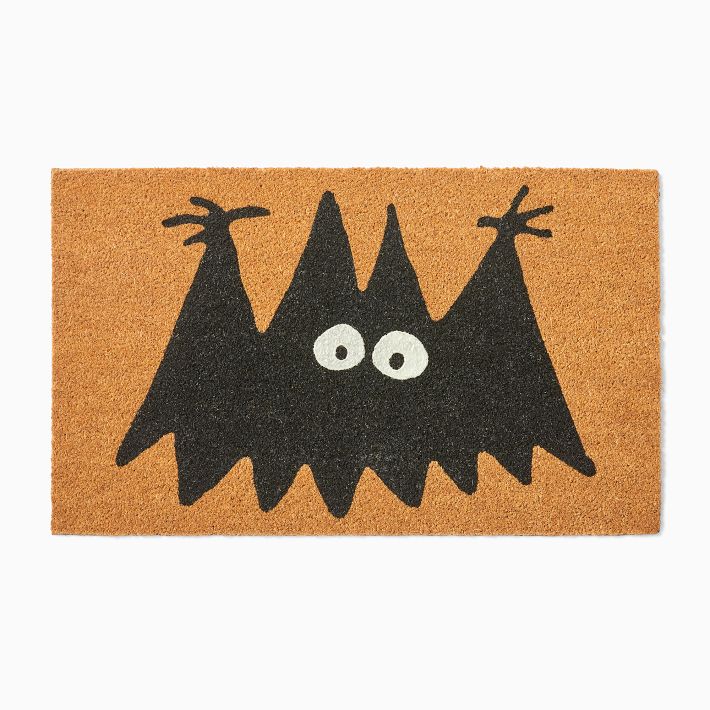 Ed Emberley Bat Doormat | West Elm