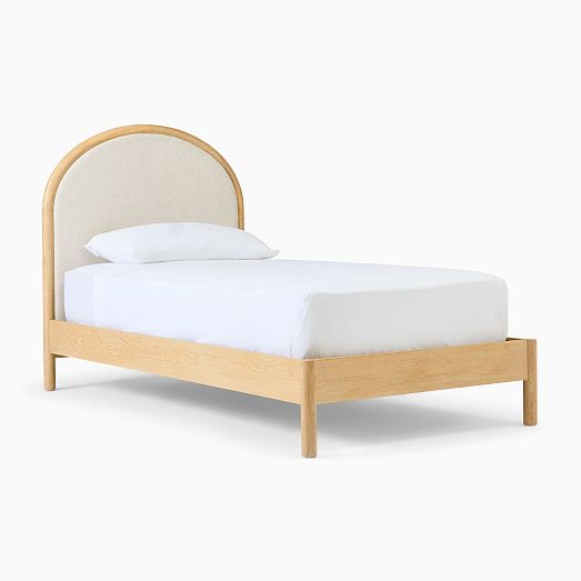 Upholstered Wood Arches Bed | West Elm