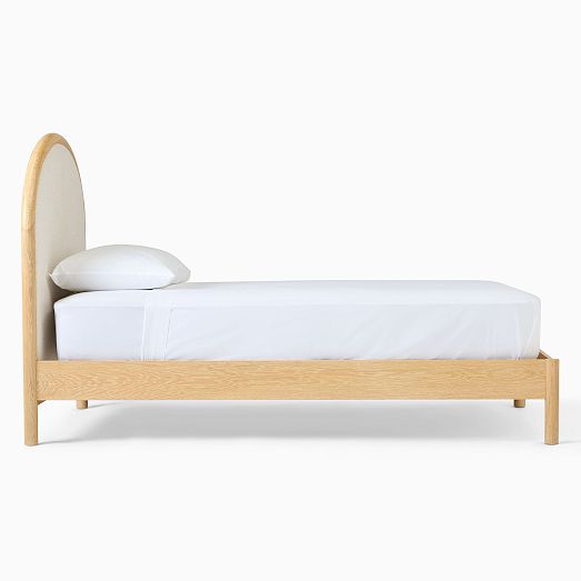 Upholstered Wood Arches Bed | West Elm