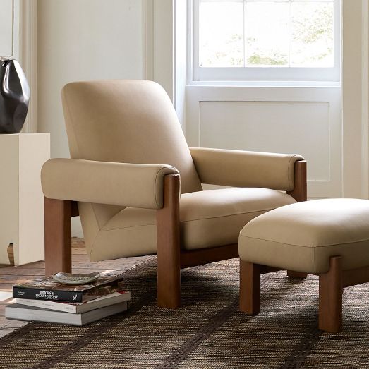 Nils Leather Chair | West Elm