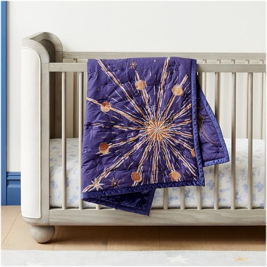 Joseph Altuzarra Shooting Stars Toddler Quilt | West Elm