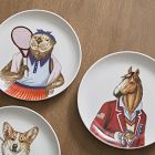 Dapper Animal Preppy Americana Salad Plates | West Elm
