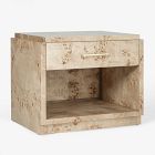 Finlo Burled Wood Nightstand (28") | West Elm