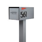 Post & Porch Malone Post-Mounted Mailbox | West Elm