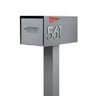 Post & Porch Malone Post-Mounted Mailbox | West Elm