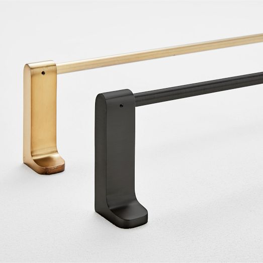Contour Curtain Rod | West Elm