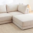 Melbourne Modular 3-Piece Ottoman Sectional (80") | West Elm
