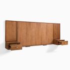 Ericsson Floating Headboard w/ Nightstands | West Elm