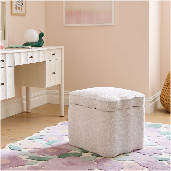 Daisy Storage Ottoman | West Elm