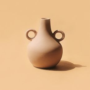 Osmos Studio Ceramic Belly Harappan Vase | West Elm