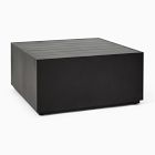 Volume Aluminum Outdoor Square Coffee Table (36") | West Elm
