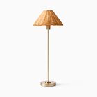 Beatrix Table Lamp (20.5") - Wicker Shade | West Elm