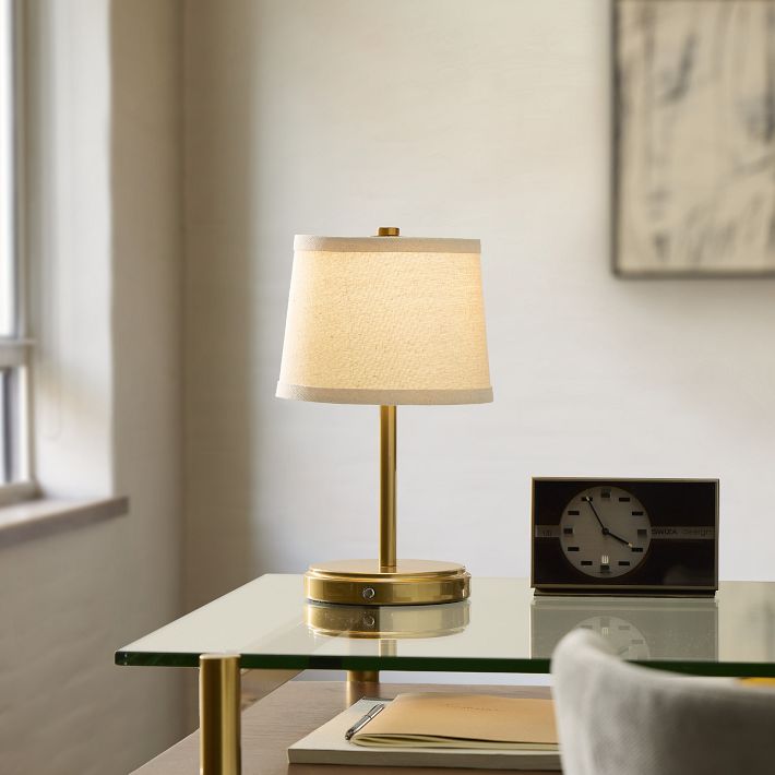 Mini LED Cordless Table Lamp (10") | West Elm