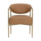 Ximena Vegan Leather Dining Arm Chair | West Elm
