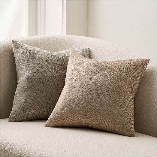 Geode Cut Velvet Pillow Cover | West Elm