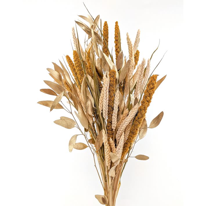 Dried Fox & Fodder Harvest Bouquet | West Elm