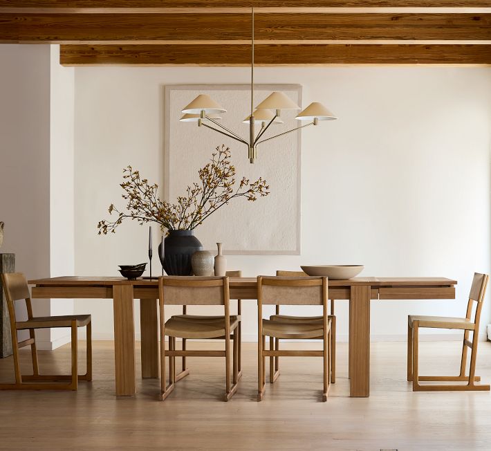 Ainsley Expandable Dining Table (72"–112") | West Elm