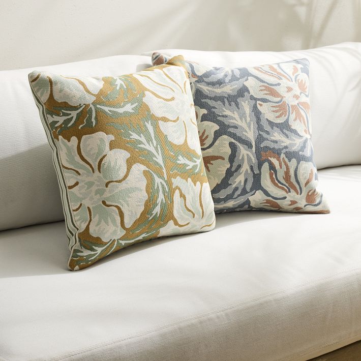 Outdoor Jamie Floral Pillow | West Elm