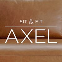 Axel Leather Sofa (60"–89") | West Elm