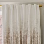 West Elm Echo Print Curtain