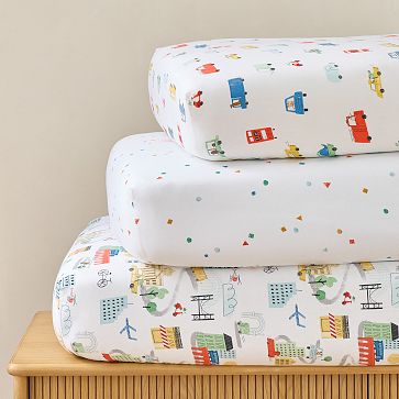 Organic In the City Crib Sheet Bundle | West Elm