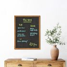 Girl Friday Framed Chalkboard w/ Chalk Ink Markers | West Elm