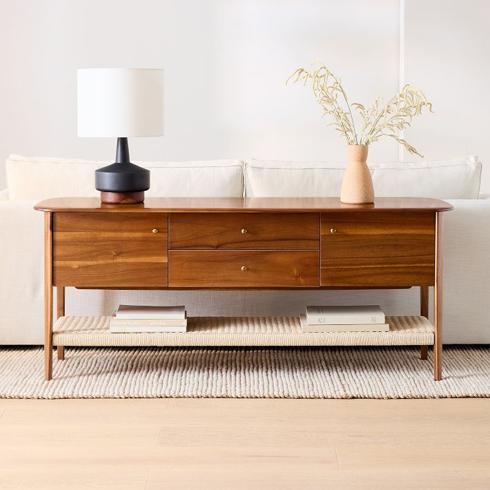 West elm mid century tv stand store