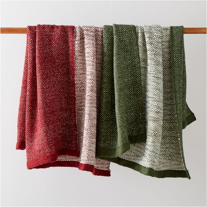 St. Jude Two Tone Slub Throw | West Elm
