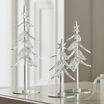 Delicate Glass Tabletop Trees | West Elm