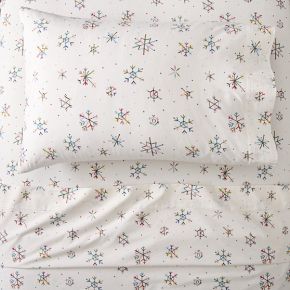 Snowflake Sheet Set | West Elm