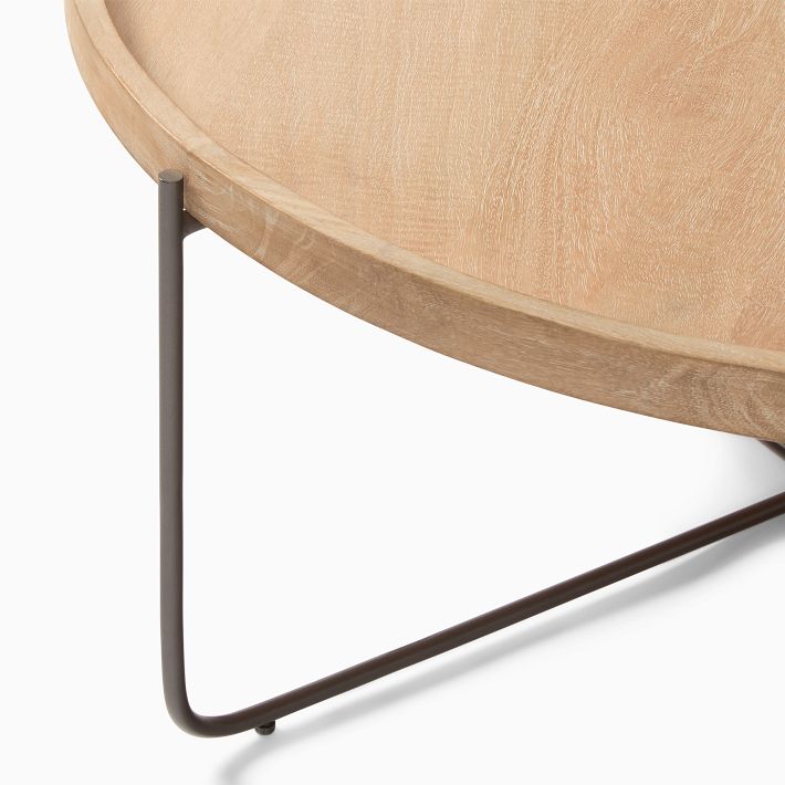 West elm willow round coffee table store