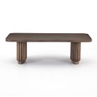 Ridged Base Coffee Table | Modern Living Room Furniture | West Elm