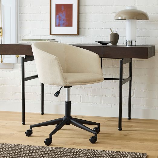 Deacon Swivel Office Chair | West Elm
