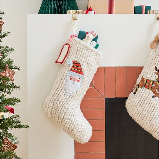 Sweater Knit Stocking Collection | West Elm