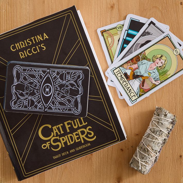Christina Ricci's Cat Full of Spiders Tarot Deck & Guidebook | West Elm