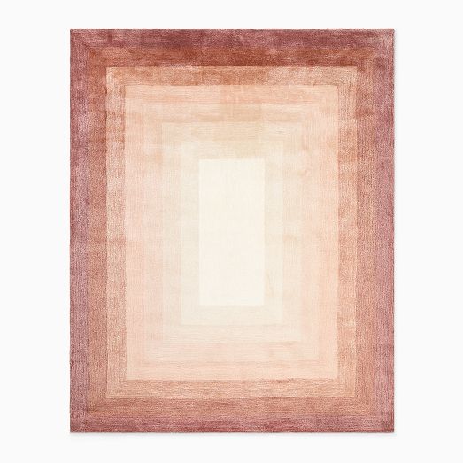 Ombre Border Rug | West Elm